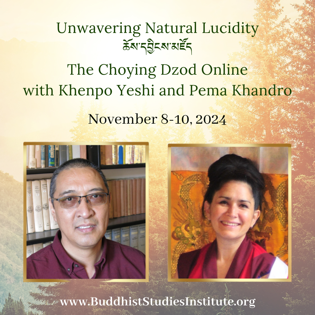 Choying Dzod 4 – Unwavering Natural Lucidity – Buddhist Studies Institute